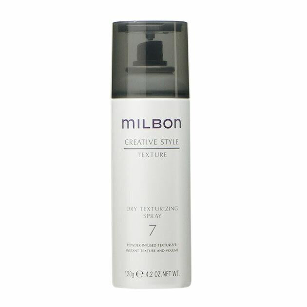 Milbon Creative Style Dry Texturizing Spray #7 4.2 oz NEW Powder Infus – Shampoo Zone