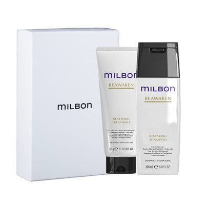 Milbon Reawaken Renewing Signature SET 6.8oz & 7.1oz – Shampoo Zone