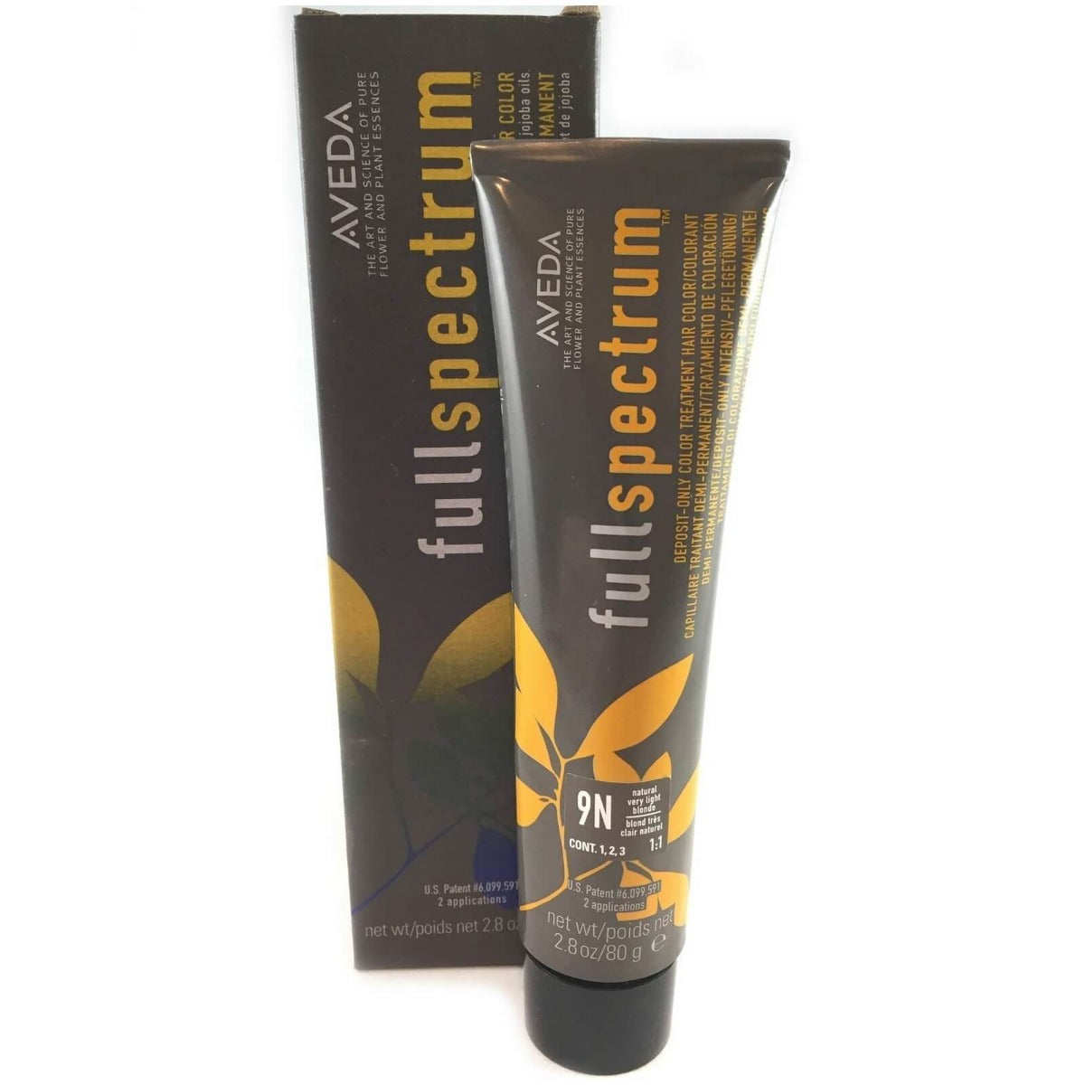Aveda Color Full Spectrum Demi-Permanent 9N Very Light Blonde 2.8 oz ...